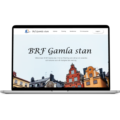 Hemsida till din brf | Vi sköter allt webbarbete.